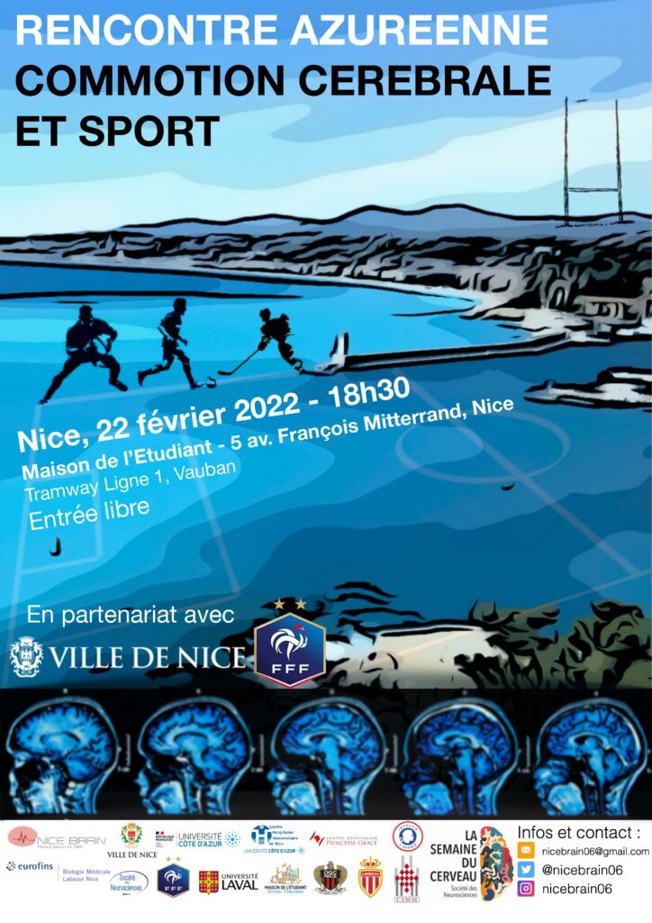 Commotion cérébrale et sport – Association Nice Brain